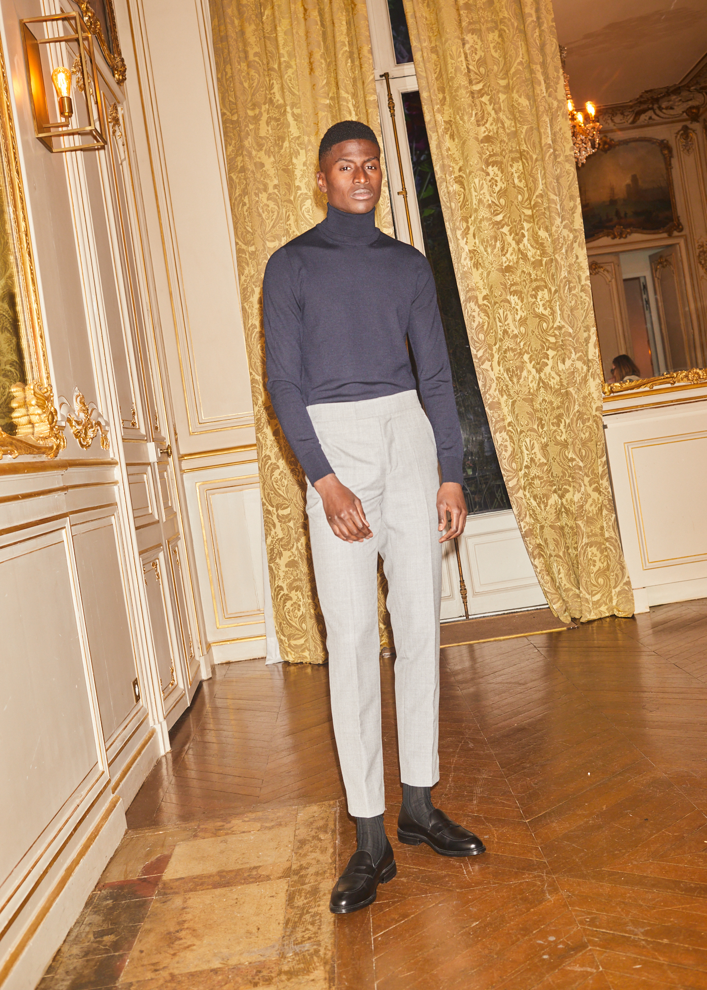 NIGHT BLUE PULL | RIVES PARIS